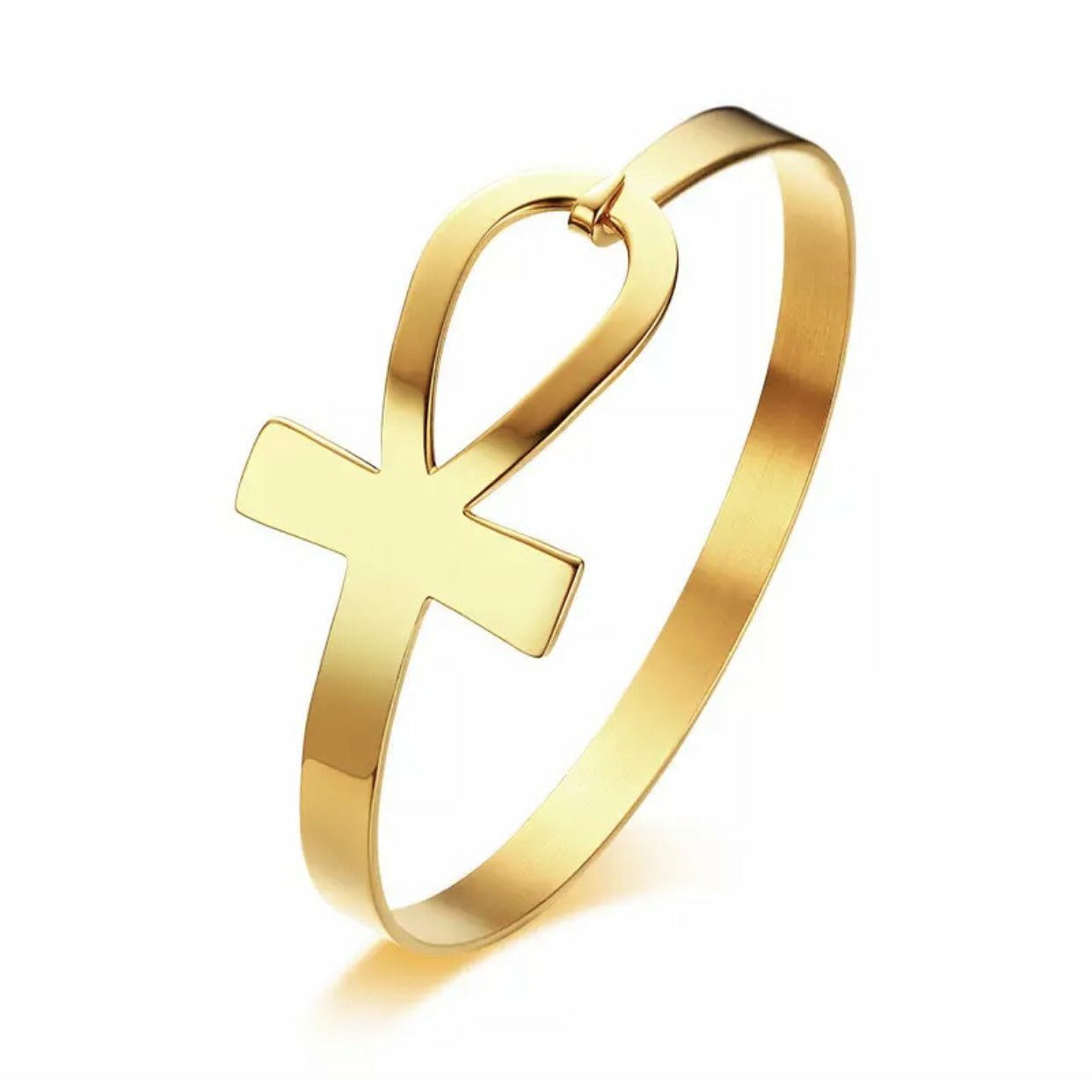 Ankh bracelet gold store