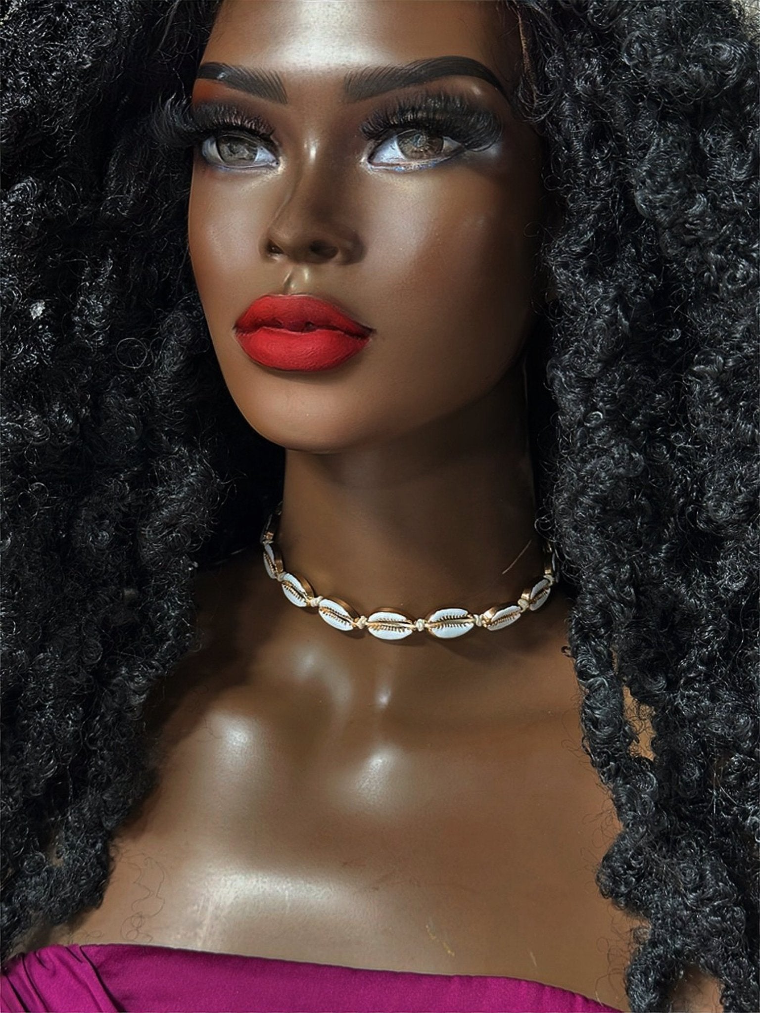 simple Cowry Shell Necklace/headpiece – Trufacebygrace