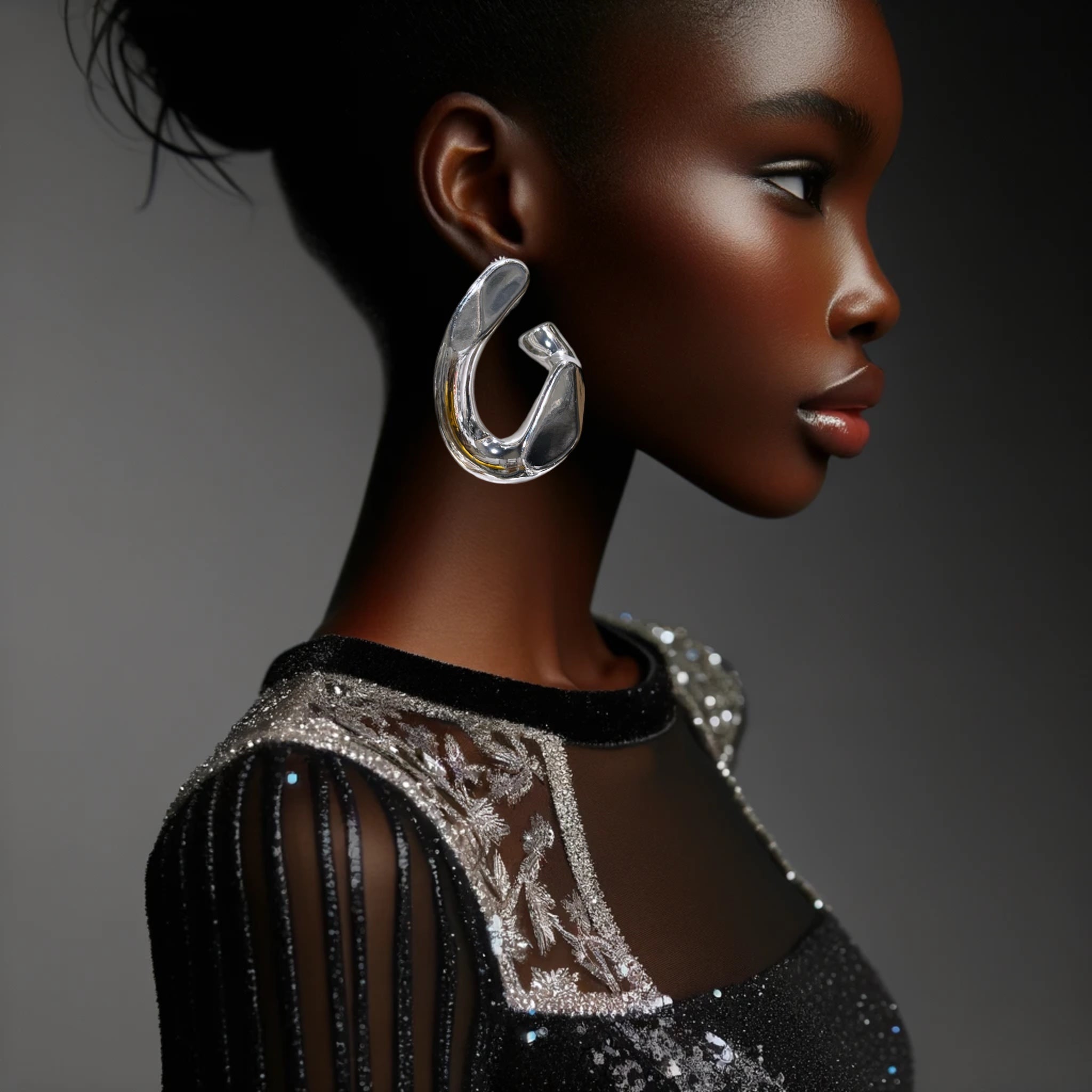 Dadea Kese3 chunky link Earring – Trufacebygrace