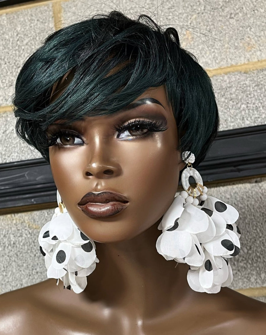 Flower Petals Puff Earring - Prints – Trufacebygrace