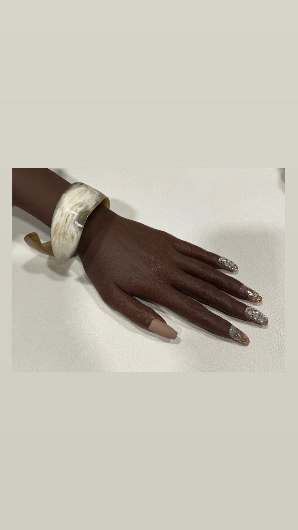 Whirlwind Wave Baragumu horn Bangle / bracelet – Trufacebygrace